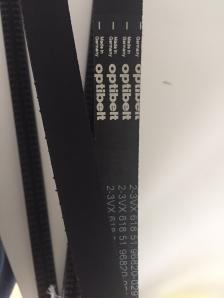 POWERBAND 2-3VX1570-OPTIBELT 51968200291, 51.96820-0291 - Parts | ACRAR